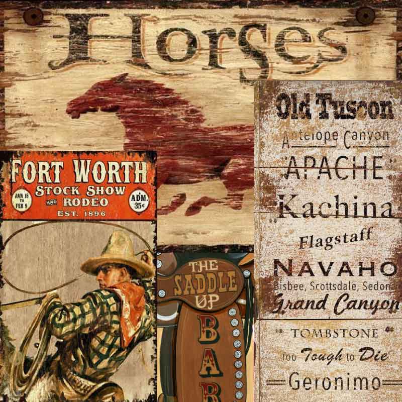 Western Decorative Signs