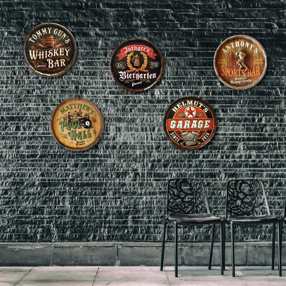 Vintage Wood Signs, Retro Wall Art, Rustic Home Decoration, Distressed