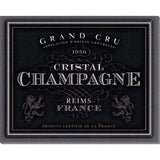 Champagne Label | Cristal | Grand Cru | France | Canvas Print